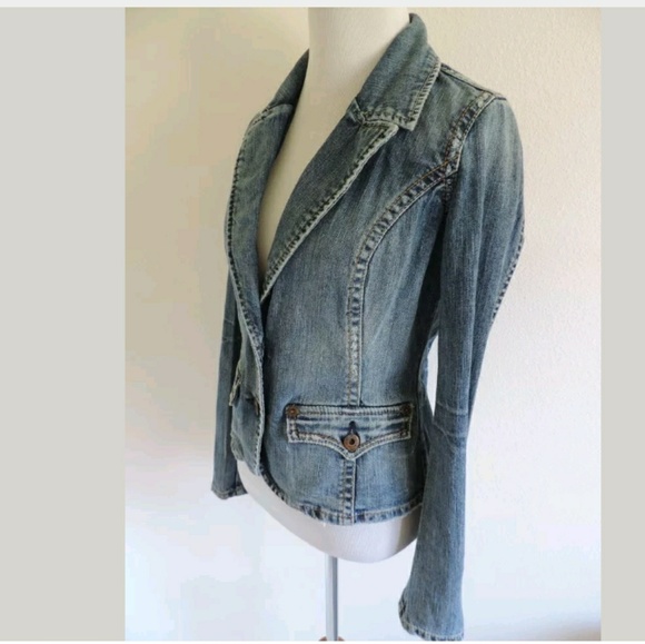 Silver Jeans | Jackets & Coats | Silver Jeans Denim Jacket Size Small ...